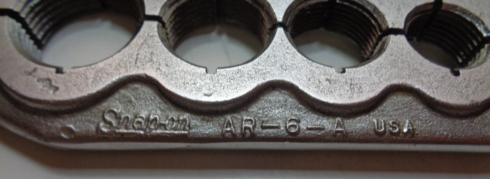 Snap-On/Blue Point AR-6-A Made In The USA Spindle Axle Thread Restorer ...