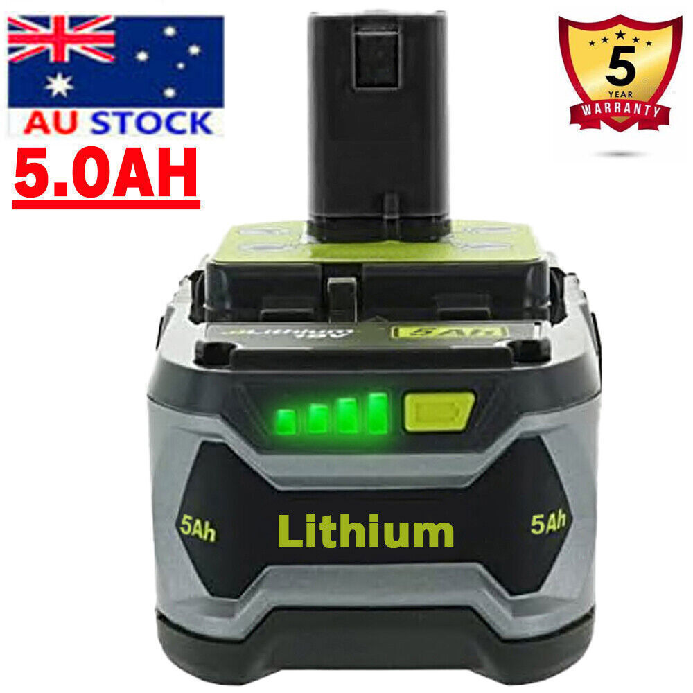 Ryobi One+ 18V 5.0Ah Lithium+ Battery - RB18L50 for sale online | eBay