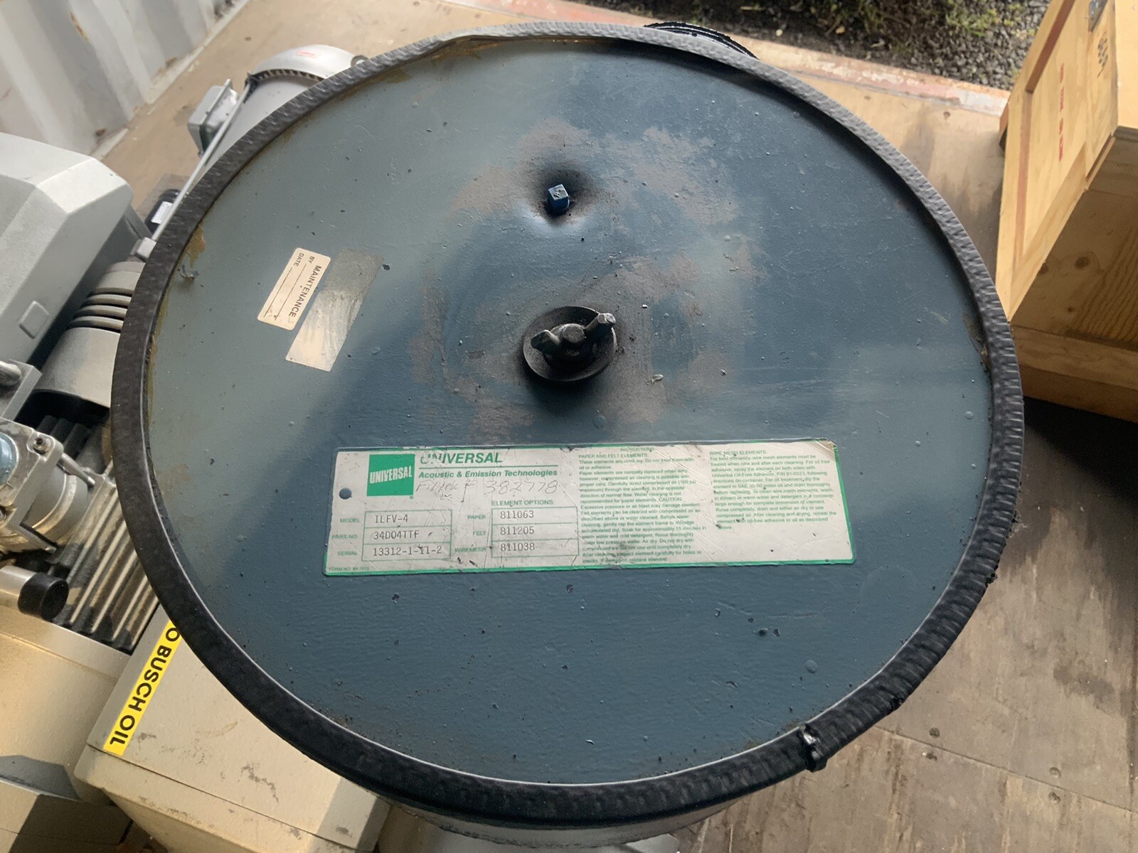 Airtech 180 CFM 10 HP Oil Flooded Rotary Vane Vacuum Pump L250F-G1 | eBay