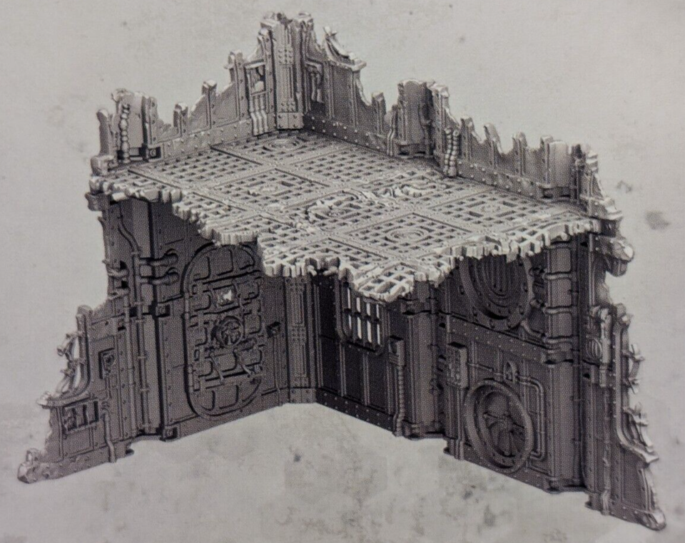 Manufactorum Ruins Sprue B, Sub Cloister Storage Fane, Hivestorm ...