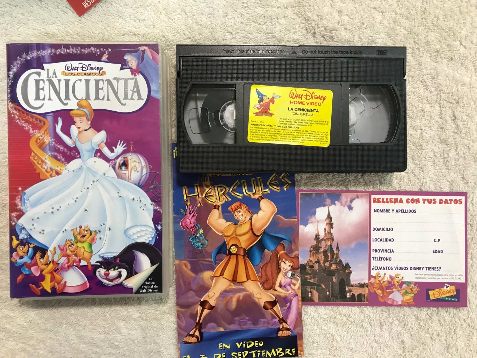 Cinderella VHS Walt Disney | eBay