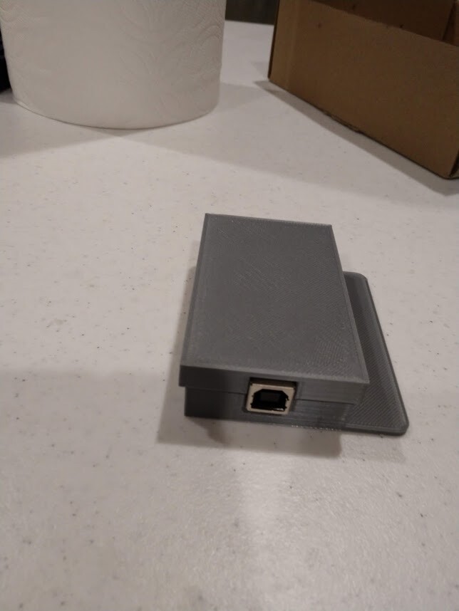 NCE USB Interface 3D printed box for NCE Power Cab to USB (USB PC Board ...