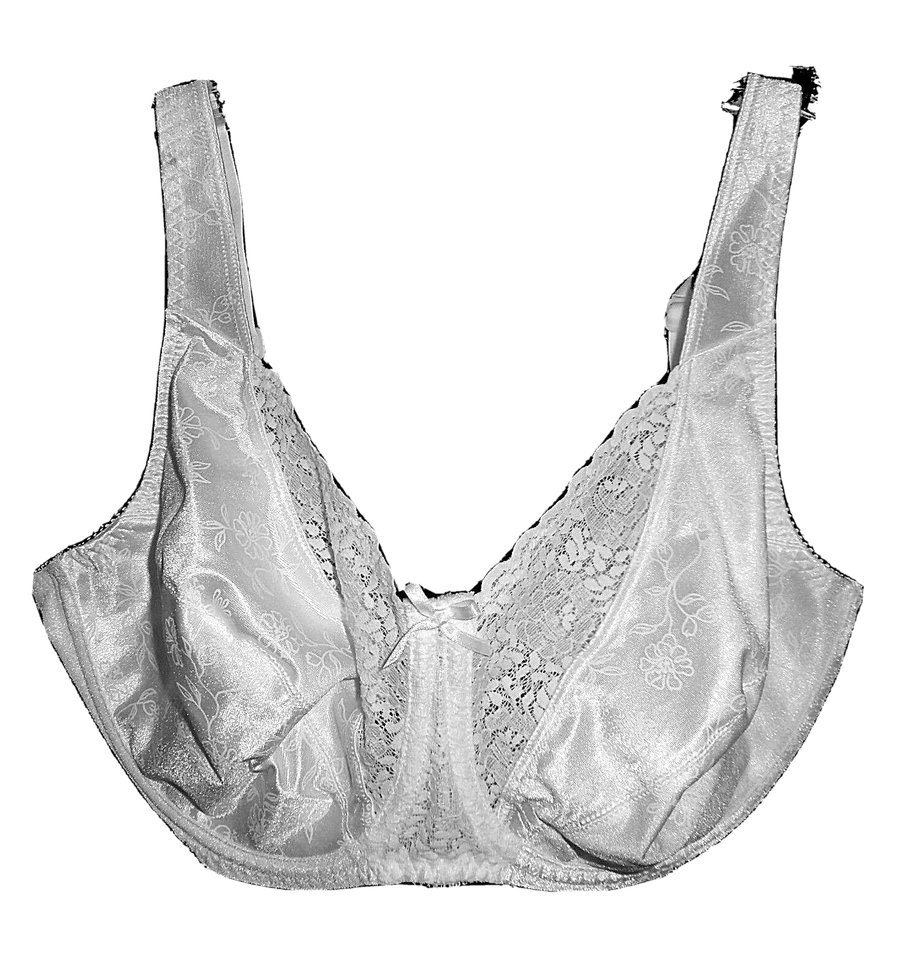 New Bra, Playtex Secrets, Full-Figure US Lace White US4422 MSRP-$42.00 ...