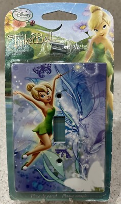 Disney Fairies Tinker Bell Wall Plate /single Light switch sealed Brand ...
