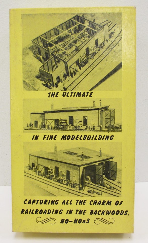 Fine Scale Miniatures 120 HO Scale 2-Stall Roundhouse Kit | eBay