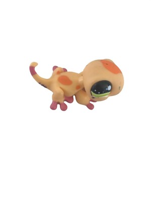 LPS orange lizard toy figurine 2008 littlest pet shop | eBay