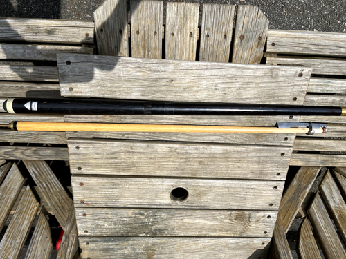 Vintage, 56.5", Unknown 2-piece Wood Billiards Pool Cue Stick 19oz | eBay