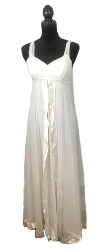 Vtg Sears Nightie Night Gown Full Length Nylon Wedding Lingerie ...