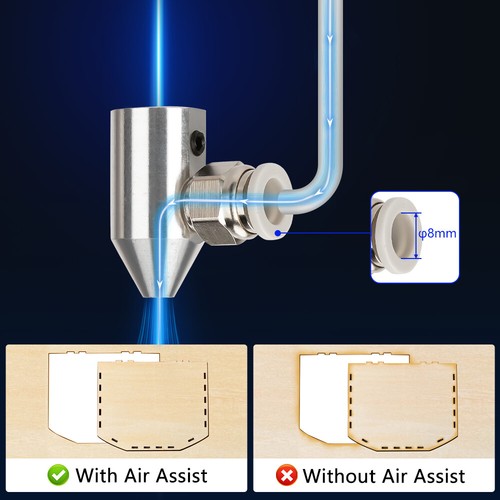 40W Laser Head with Air Assist For Laser Engraving Machine CNC Router ...
