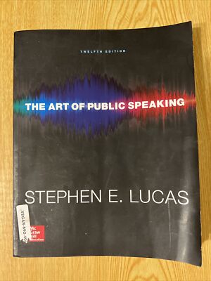 The Art of Public Speaking by Stephen E. Lucas (2014, Trade Paperback ...
