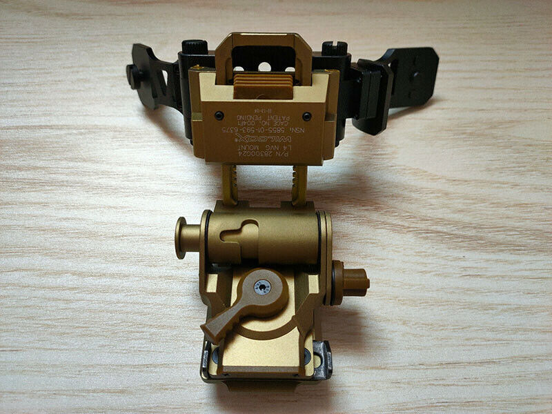 PVS28 Dual J arm Bracket + L4G24 Helmet Mount for AN/PVS14 Dual NVG ...