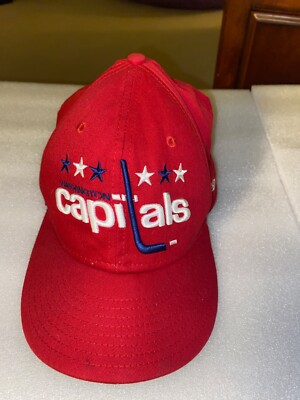Washington Capitals NHL New Era Hockey Cap Hat Strapback One Size Red ...