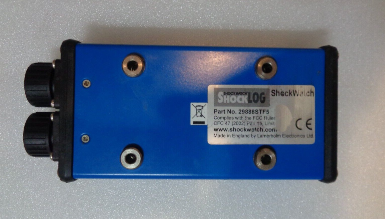 ShockWatch ShockLog Vibration Recorder 29888STF5 | eBay