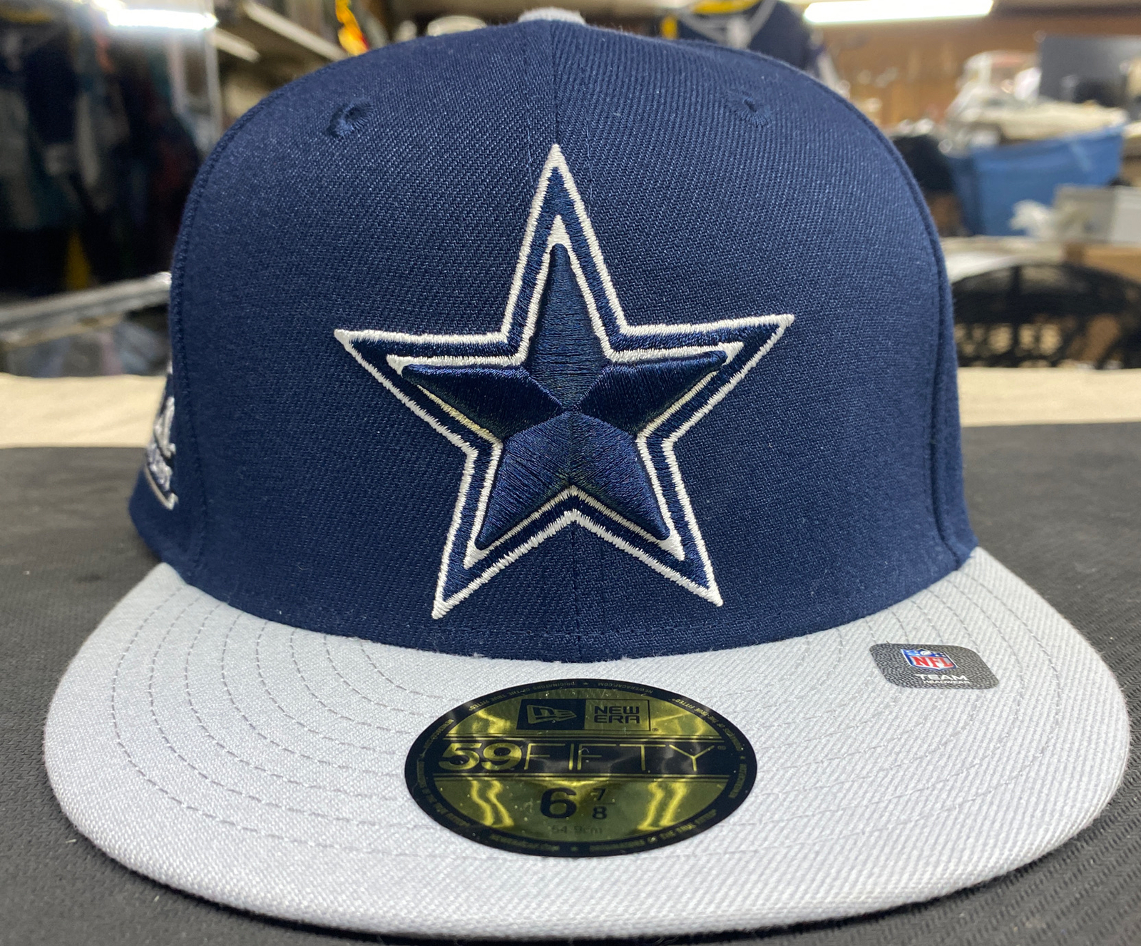 Dallas Cowboys Dal NFL Authentic New Era 59FIFTY Fitted Cap - Size 6 7/ ...