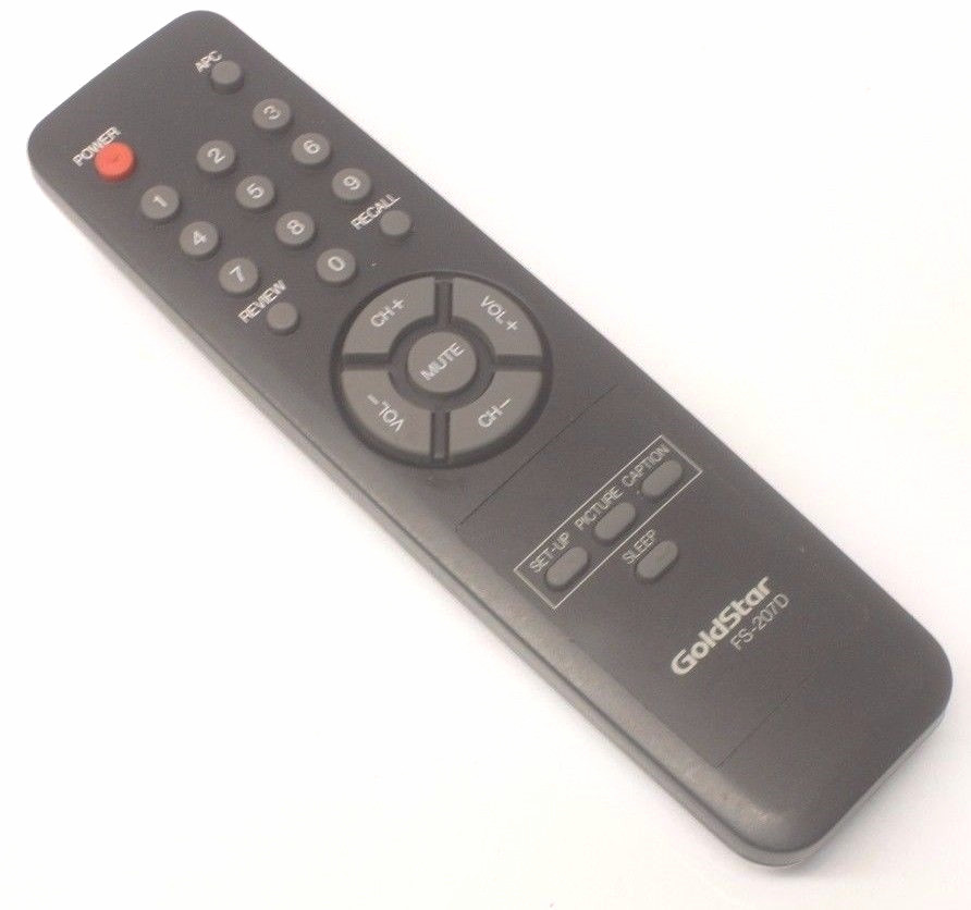 Goldstar FS-207D TV Remote Control for GCT1954M GCT1956M | eBay