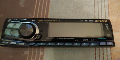 Alpine cda-7876 faceplate | eBay