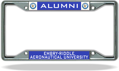 Embry Riddle Aeronautical ALUMNI License Plate Frame | eBay