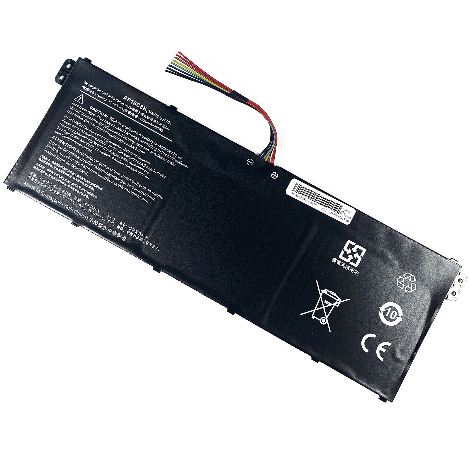 AP18C8K AP18C4K Battery for Acer Chromebook 712 (C871T) 712 (C871) 311 ...