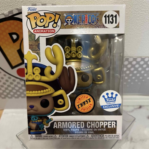 Super rare FUNKO POP! One Piece Armored Chopper Metallic Limited | eBay