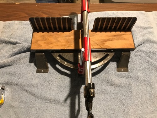 Nice Vintage Hempe Miter Box With Saw | eBay