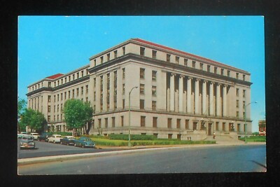 1950s Minnesota State Office Building Old Cars Saint Paul MN Ramsey Co ...