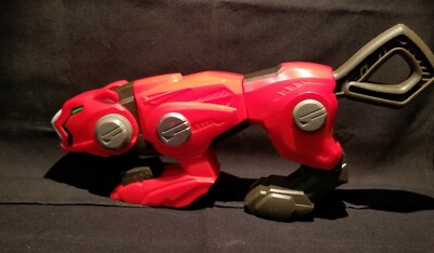 ☆Power Rangers Beast Morphers Cheetah Beast Red Blaster used (sold as ...