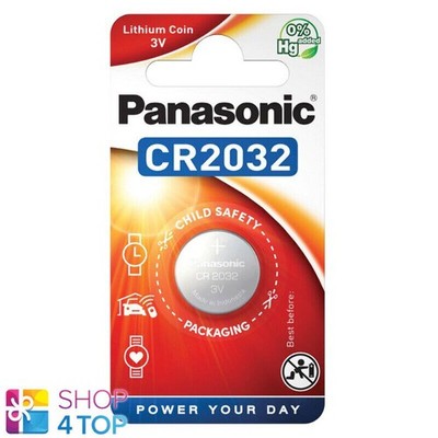 Panasonic CR2032 Lithium Battery 3V Cell Button Cell 1Pc Blister Exp ...