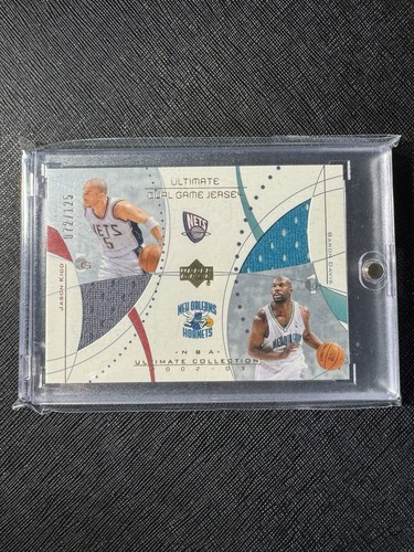 2002-03 UD Ultimate Collection Jason Kidd / Baron Davis Dual Jersey ...
