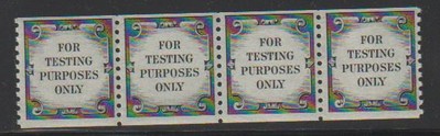 USA STAMPS 1962 FOR TESTING PURPOSES ONLY STRIP OF 4 MNH - MISC25-50 | eBay