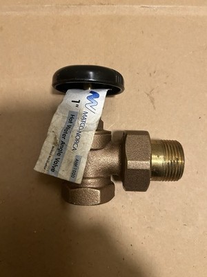 Matco-Norca 1” Hot Water Angle Valve AHV-1000 | eBay