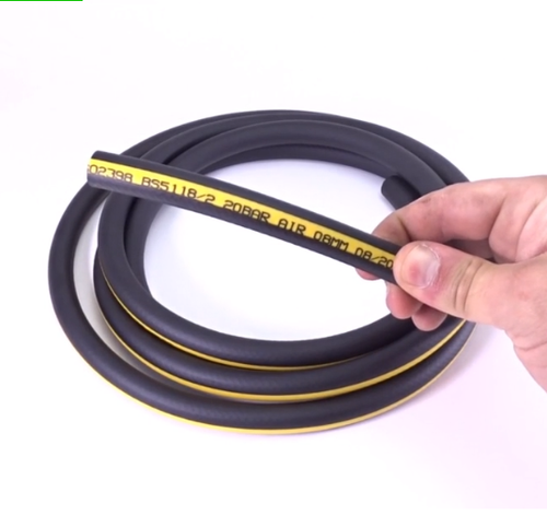 Rubber Airline Hose Air Line Pipe Compressor Hose Compressed 6mm 8mm ...