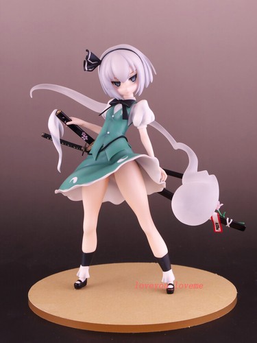 Youmu Konpaku Touhou Project Unpainted Unassembled GK Model kit Figure ...