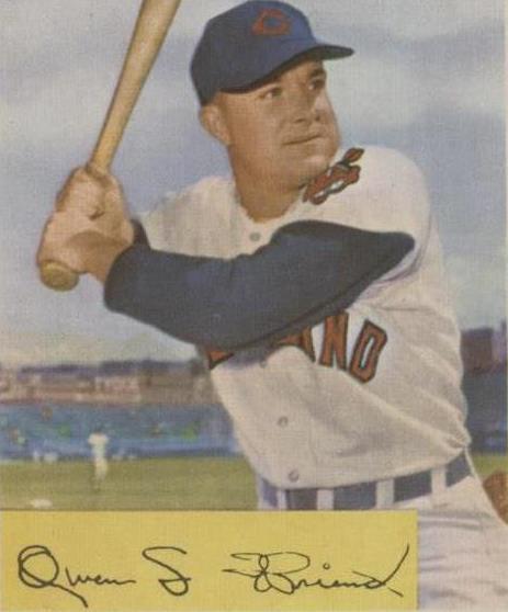 1954 Bowman - Owen Friend #212 Field Avg is .967 & .958 for sale online ...