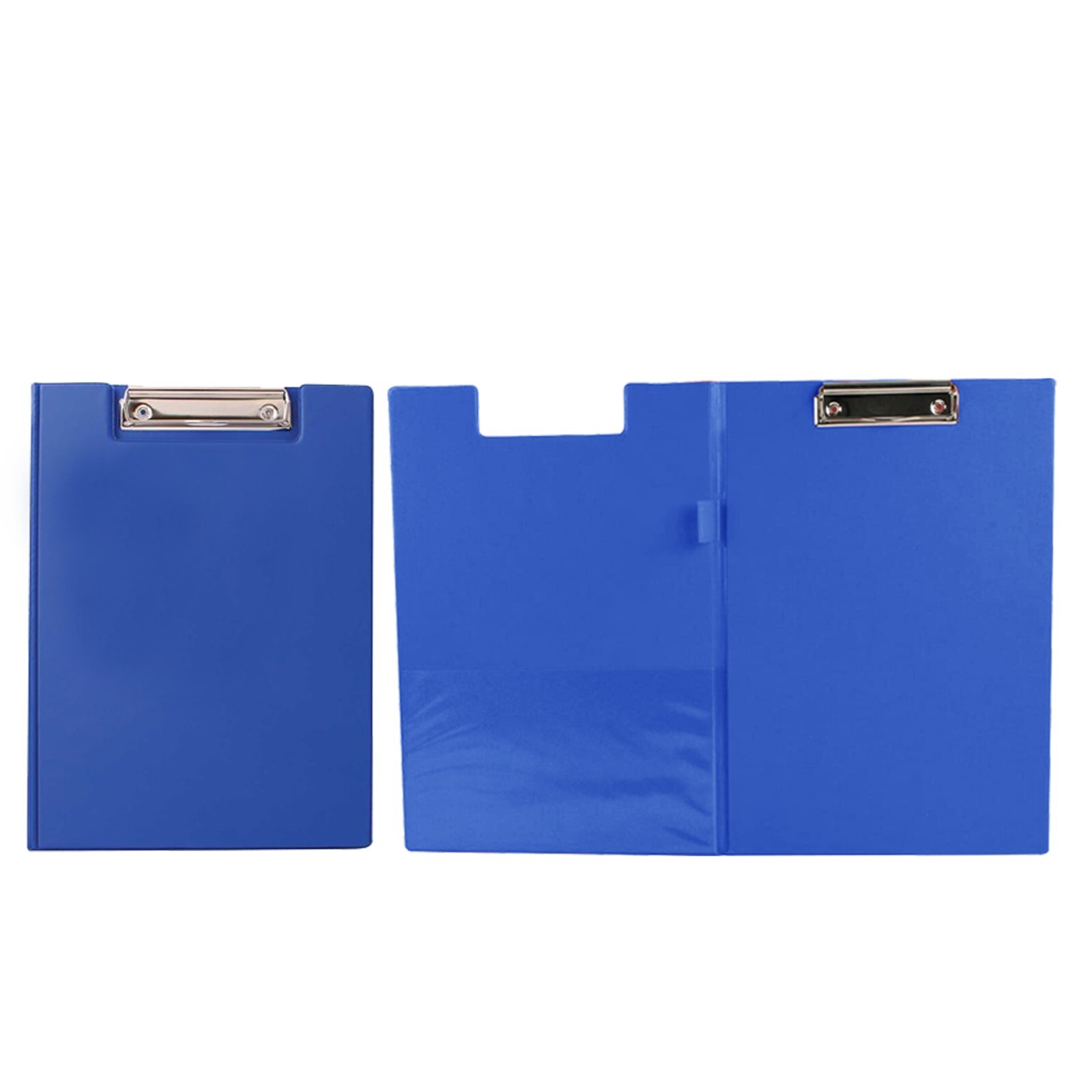 A4 Clipboard Fold Over Cover Writing Office Document Holder Pad Hard ...