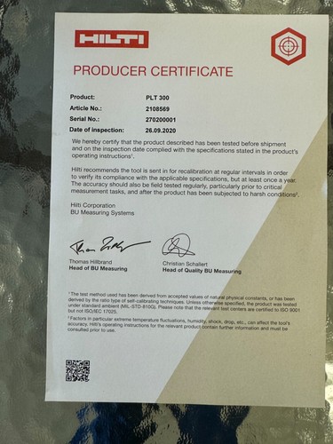 Hilti PLT 300 TOTAL STATION DIGITAL PRECISE LAYOUT TOOL COMPLETE SYSTEM ...