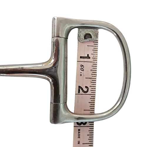 Partrade Metalab D Ring Snaffle Western Horse Bit 5" mouth | eBay