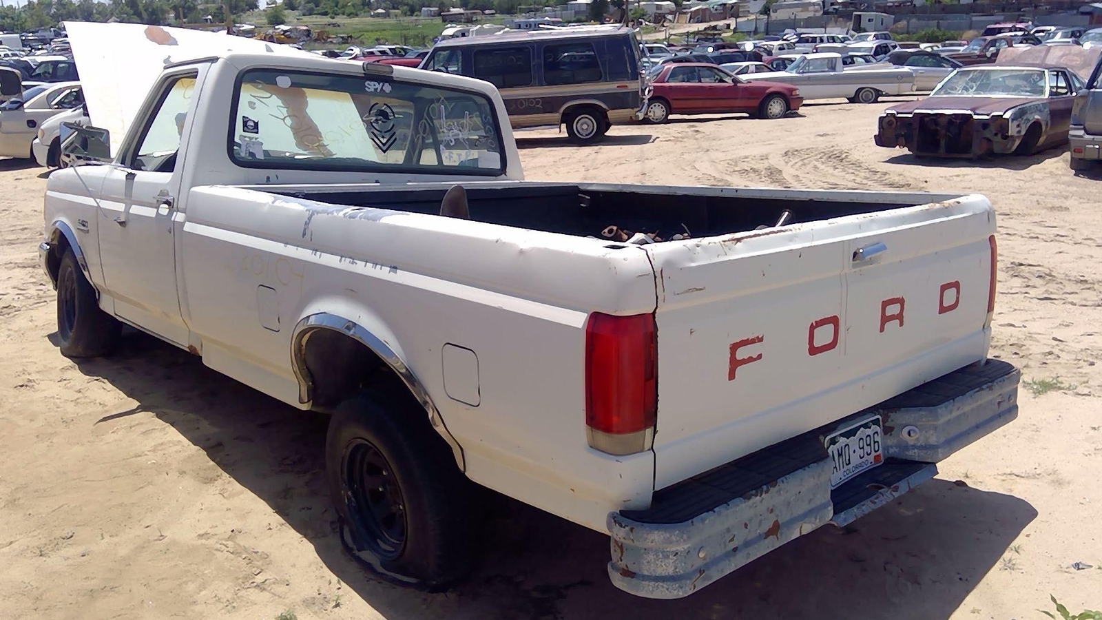 90 Ford F150 Driver Left Rear Brake Backing Plate Assembly Oem Lh | eBay