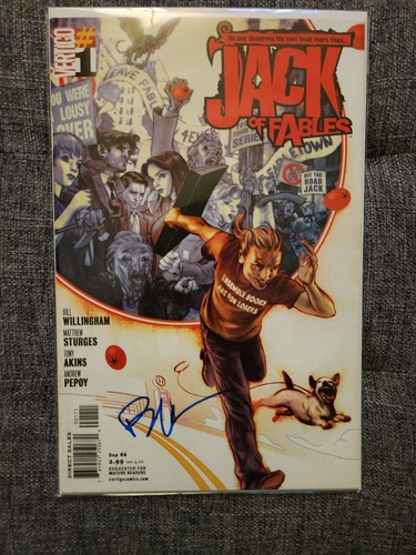 Jack of Fables #1 Signed by Bill Willingham Vertigo | eBay