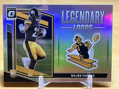 2021 Optic Najee Harris Rookie Legendary Logos Silver Prizm #LL-17 ...
