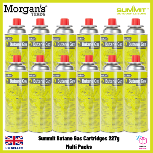 Summit Butane Gas Cartridge Portable Camping Stoves Canisters 227g ...