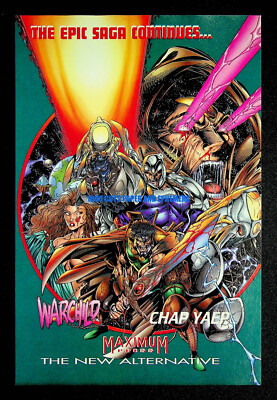 Warchild Maximum Press Comics 1995 Trade Print Magazine Ad Poster ...