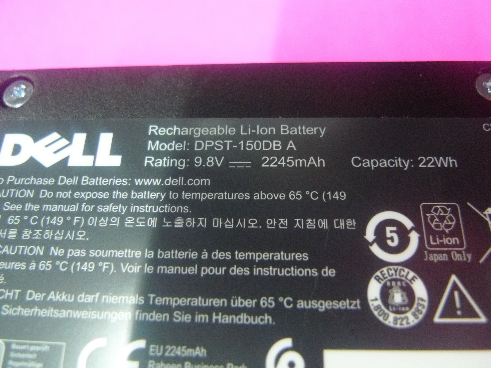 Dell DPST-150DB A PowerEdge R640 R740 NvDIMM Battery Backup Module ...