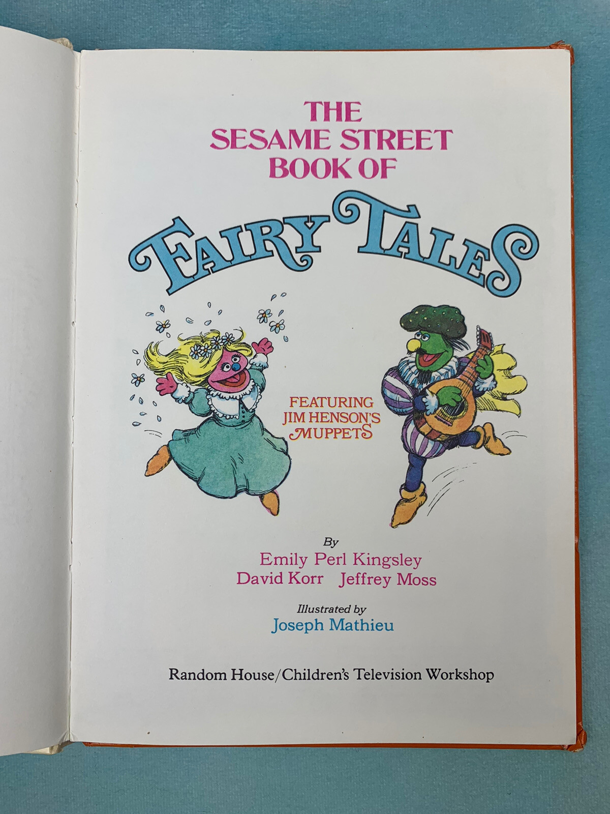 Vintage Sesame Street Jim Henson Muppets Book of Fairy Tales 1975 ...