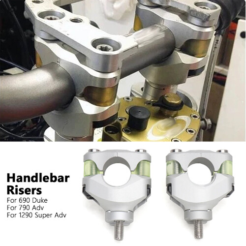 28mm Handlebar Risers Mounting Bar For 690 Duke 790 1190 Adv 1290 Super ...