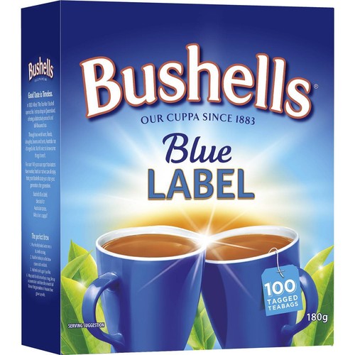 Bushells Blue Label Black Tea 100 Pack | eBay