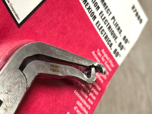 New Lisle Angled Electrical Disconnect Pliers for Push Tab Style Plugs ...