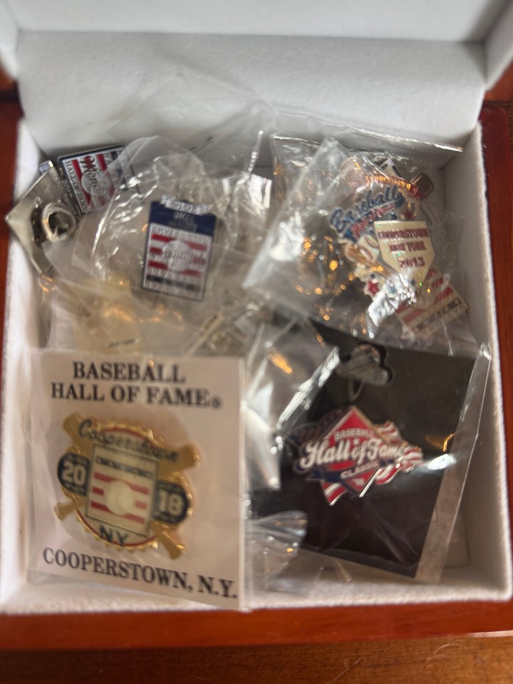 National Baseball Hall of Fame Cooperstown NY Keepsake/Pin/Jewelry Box ...