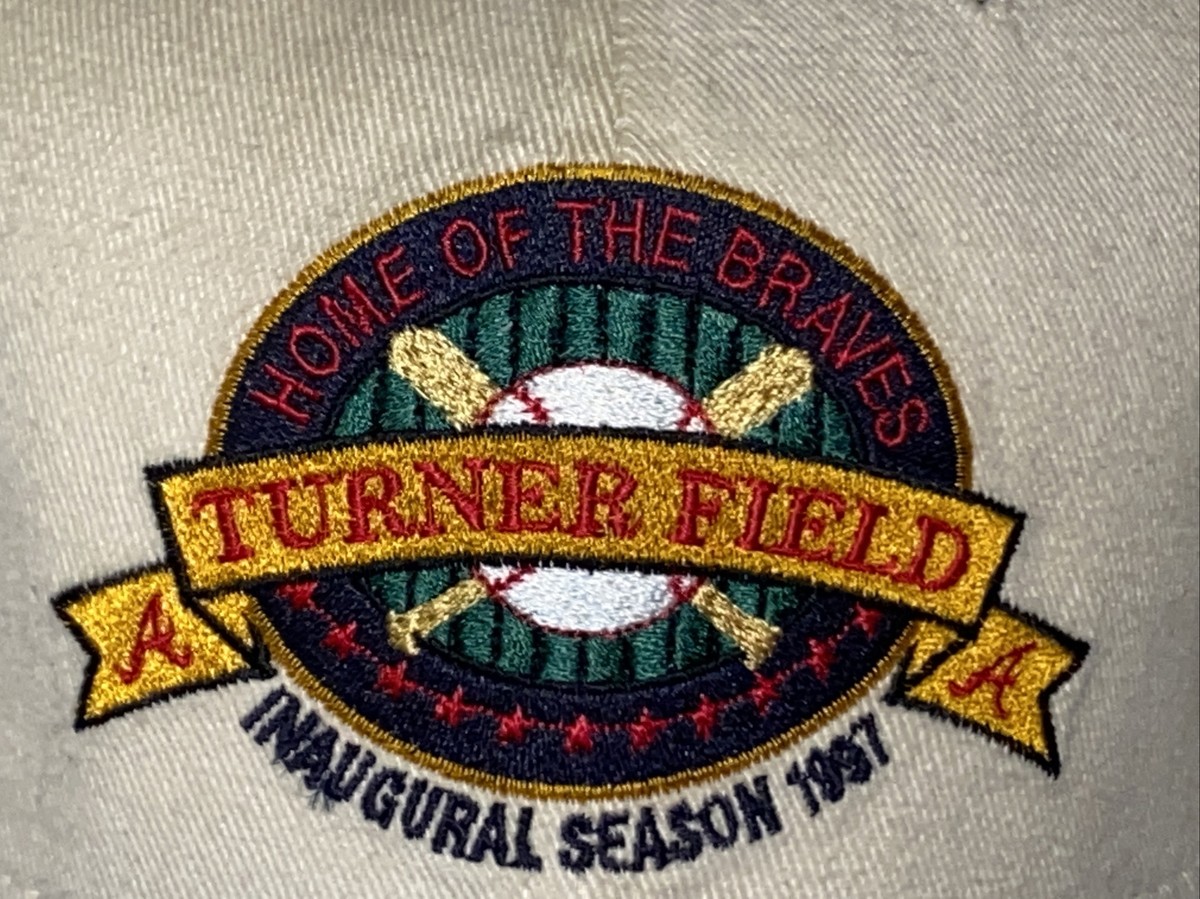 Turner Field Logo Atlanta Braves Turner Field Final Season New Era