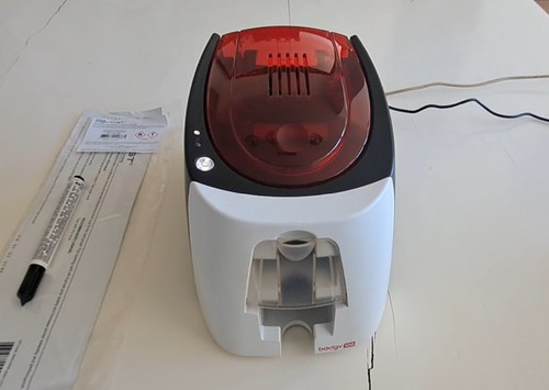Evolis Badgy100 Kartendrucker – sehr gepflegt & voll funktionsfähig ...