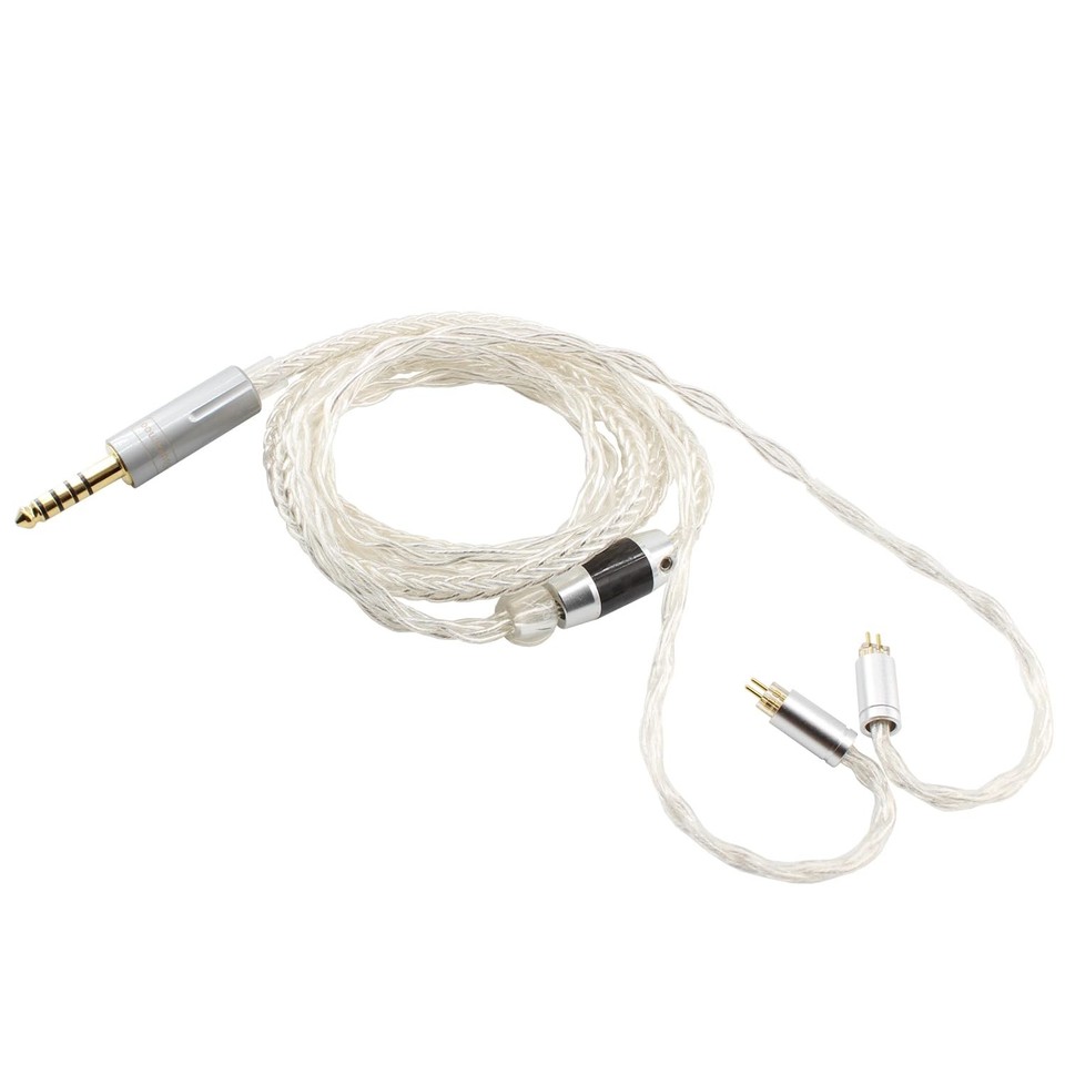 0.78mm 2 Pin IEM Cable 2m Long Earbud Wire 6.5ft 4.4mm Balanced ...